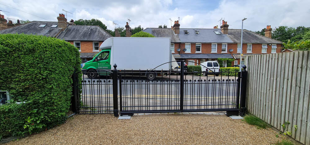 Driveway Railing Gates in Sevenoaks - Perimeter Automation
